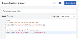 How to Remove Visual Editor Mode in WordPress (The Easy Way)