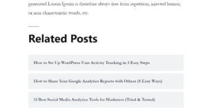How to Display Related Posts in WordPress (Step by Step)