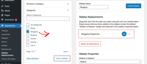 How to Add Custom Header, Footer, or Sidebar for Each Category