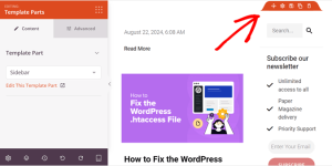 How to Display Different Sidebar for Each Post and Page in WordPress