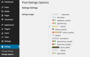 Adding a post rating system in WordPress with WP-PostRatings