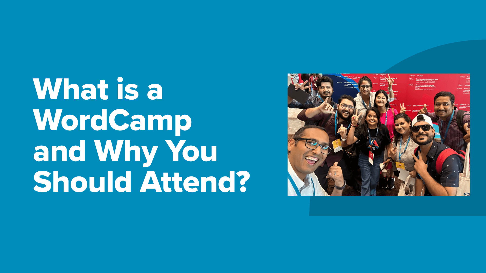 What is a WordCamp and Why You Should Attend? [Infographic]