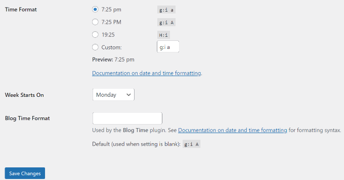 How to Display the Time According to Your WordPress Blog in Admin Bar