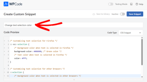 How to Change the Default Text Selection Color in WordPress