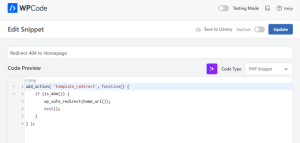 How to Redirect Your 404 Page to the Home Page in WordPress