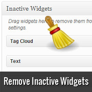 How to Remove the Inactive Widgets in WordPress