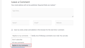 How to Notify Users Only On Replies to Their WordPress Comments