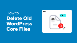 How to Delete Old WordPress Core Files (Step by Step for Beginners)