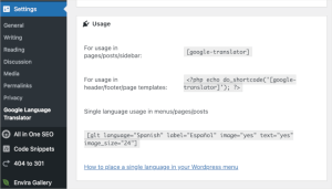 How to Add Google Translate in WordPress