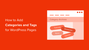 How to Add Categories and Tags for WordPress Pages (Easy Way