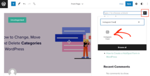 How to Display Instagram Photos in WordPress Sidebar Widget