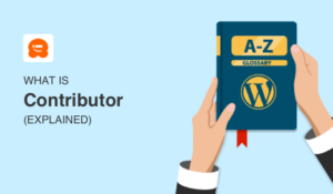 What is a Contributor in WordPress?