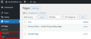 How to Add Categories and Tags for WordPress Pages (Easy Way