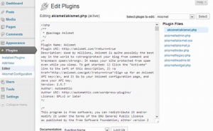 What is Plugin Editor? How to Edit WordPress Plugin Files