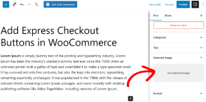 What is a Featured Image in WordPress?
