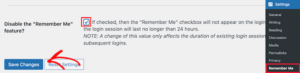 How to Remove the "Remember Me" Option from WordPress Login