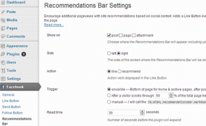 How to Add Facebook Recommendation Bar in WordPress