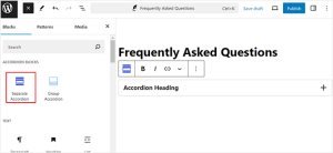 How to Add a jQuery FAQ Accordion in WordPress (3 Methods)