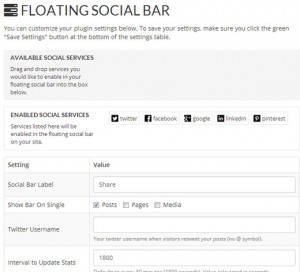 How to Add a Floating Social Share Bar in WordPress