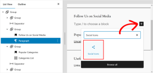How to Add Social Media Icons in Your WordPress Sidebar