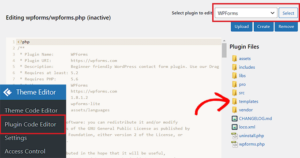 How to Replace Default Theme and Plugin Editor in WordPress