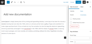 How to Add a Help / Resource Section in WordPress Admin