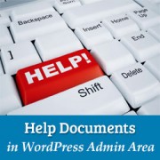How to Add a Help / Resource Section in WordPress Admin