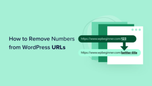 How to Remove Numbers From WordPress URLs