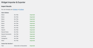 How to Import/Export Widget Settings in WordPress (Easy Way)