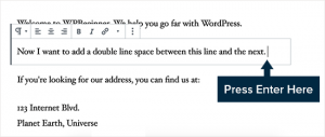 How to Add a Line Break in WordPress (New Line Spacing)