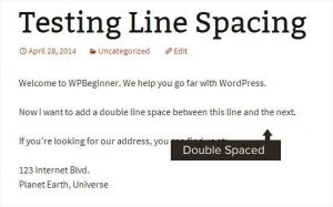 How to Add a Line Break in WordPress (New Line Spacing)