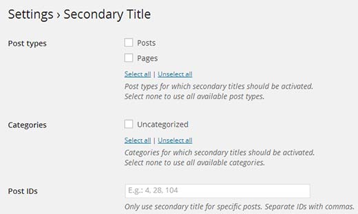 How to Add Subtitle for Posts and Pages in WordPress