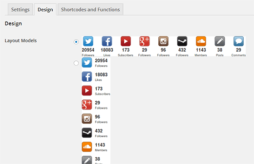 How to Display Social Media Followers Count as Text in WordPress