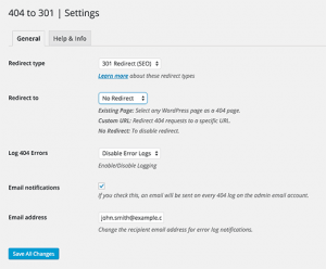 How to Get Email Alerts for 404 Errors in WordPress