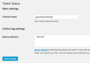 How to Display Twitch Stream Status in WordPress