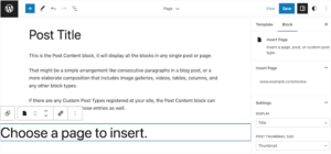 How to Insert WordPress Page Content to Another Page or Post