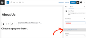 How to Insert WordPress Page Content to Another Page or Post