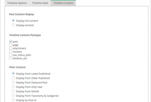 How to Add a Facebook Style Timeline in WordPress