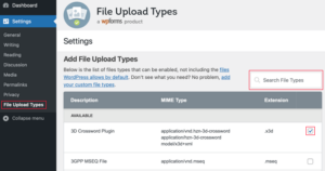 How to Add Additional File Types to Be Uploaded in WordPress
