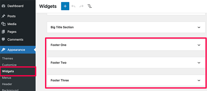 How to Display WordPress Widgets in Columns