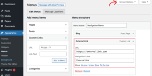 How to Add Nofollow Links in WordPress Navigation Menus