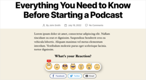 How to Add WordPress Reaction Buttons to Boost Engagement