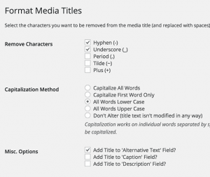 How to Automatically Add Media Titles in WordPress