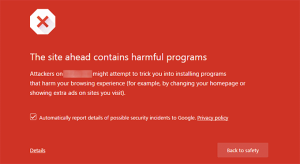 How to Fix "This site ahead contains harmful programs" Error in WordPress