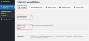 How to Add a Fullscreen Responsive Menu in WordPress