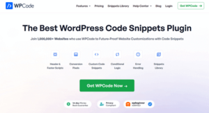WPCode - Best WordPress Code Snippets Plugin