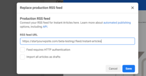 How to Setup Facebook Instant Articles for WordPress
