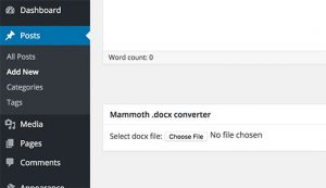 How to Import .docx Documents in WordPress