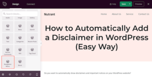 How to Add WordPress Navigation Menu in Posts / Pages