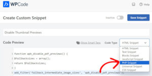 How to Disable PDF Thumbnail Previews in WordPress
